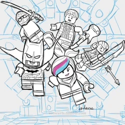 lego dimensions coloring pages batman