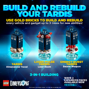 Laser-Pulse TARDIS | LEGO Dimensions Wiki | Fandom