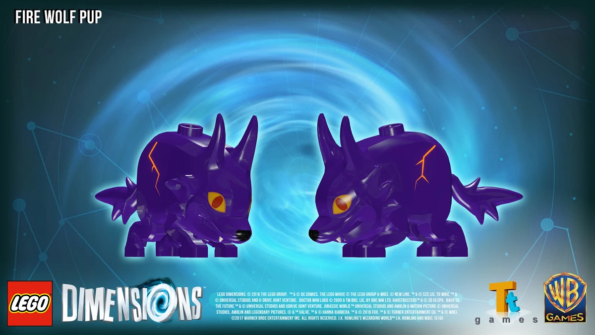 Fire Wolf Pup | LEGO Dimensions Wiki | Fandom
