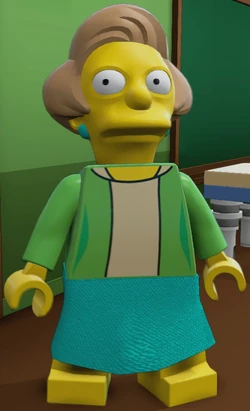 Edna Krabappel Flanders | LEGO Dimensions Wiki | Fandom