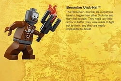 Lego Uruk Hai Berserker