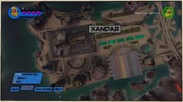 Lego Marvel Superheroes Map