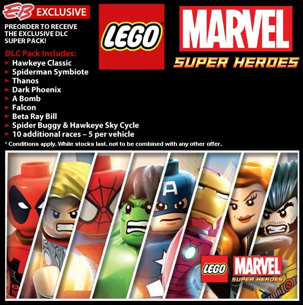 Lego Marvel Superheroes Super Pack
