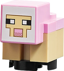 Pink Baby Sheep | LEGO Minecraft Wiki | Fandom