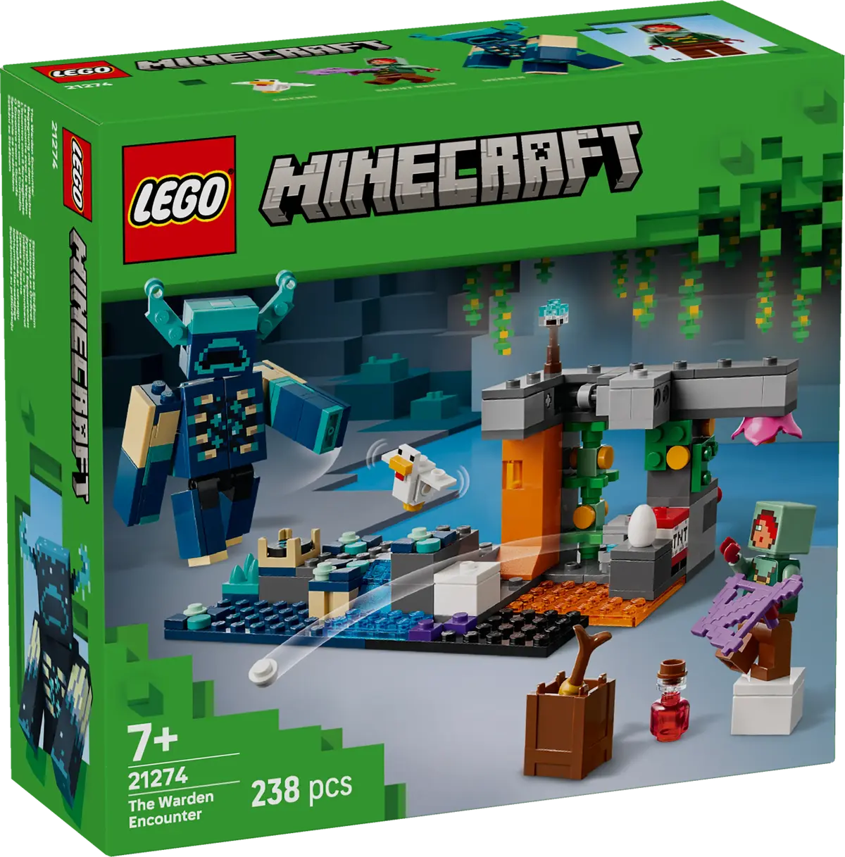The Warden Encounter | LEGO Minecraft Wiki | Fandom