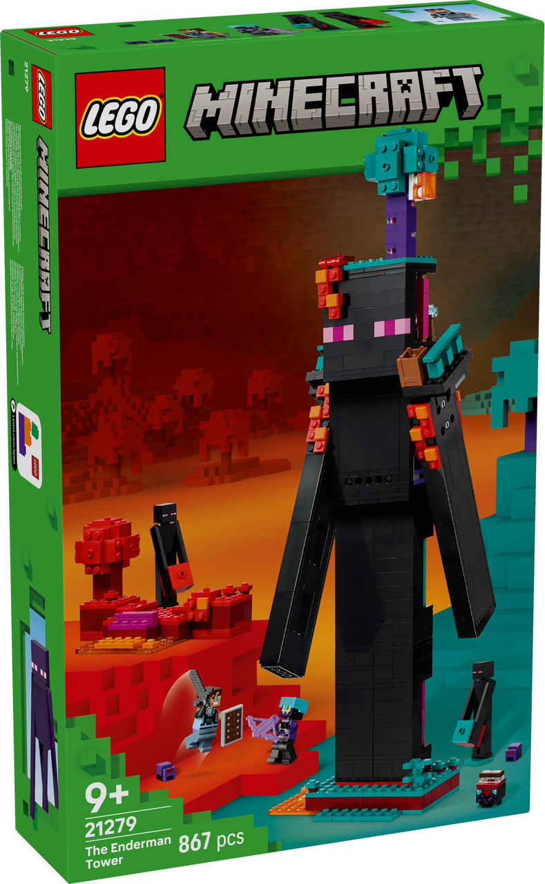 The Enderman Tower | LEGO Minecraft Wiki | Fandom