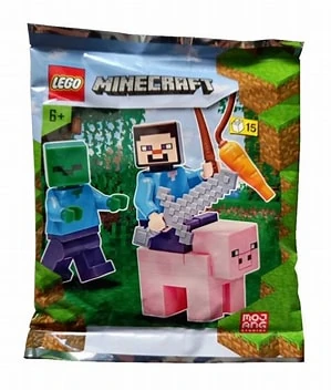 Steve, Zombie and Pig | LEGO Minecraft Wiki | Fandom