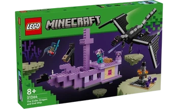 The Ender Dragon and End Ship | LEGO Minecraft Wiki | Fandom