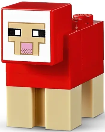 Red Sheep | LEGO Minecraft Wiki | Fandom
