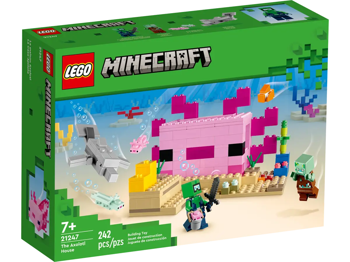 The Axolotl House | LEGO Minecraft Wiki | Fandom