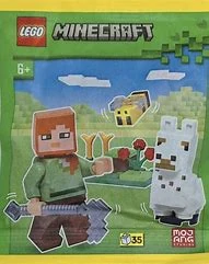 Alex, Baby Llama and Bee | LEGO Minecraft Wiki | Fandom