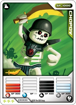 Karte 13 Chopov | Lego Ninjago Wiki | Fandom