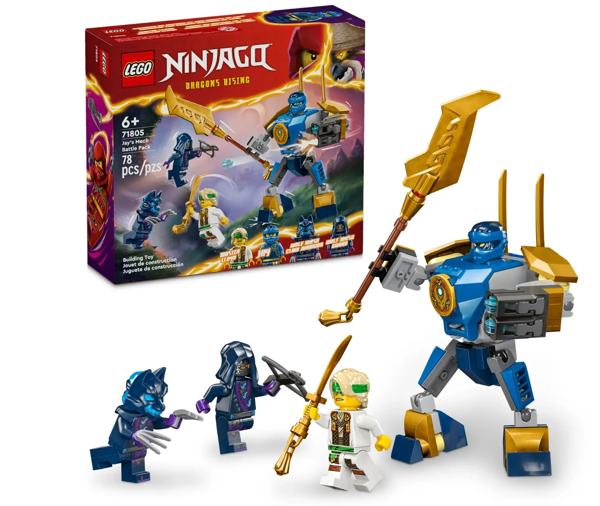 71805 Jays Battle Mech | Lego Ninjago Wiki | Fandom