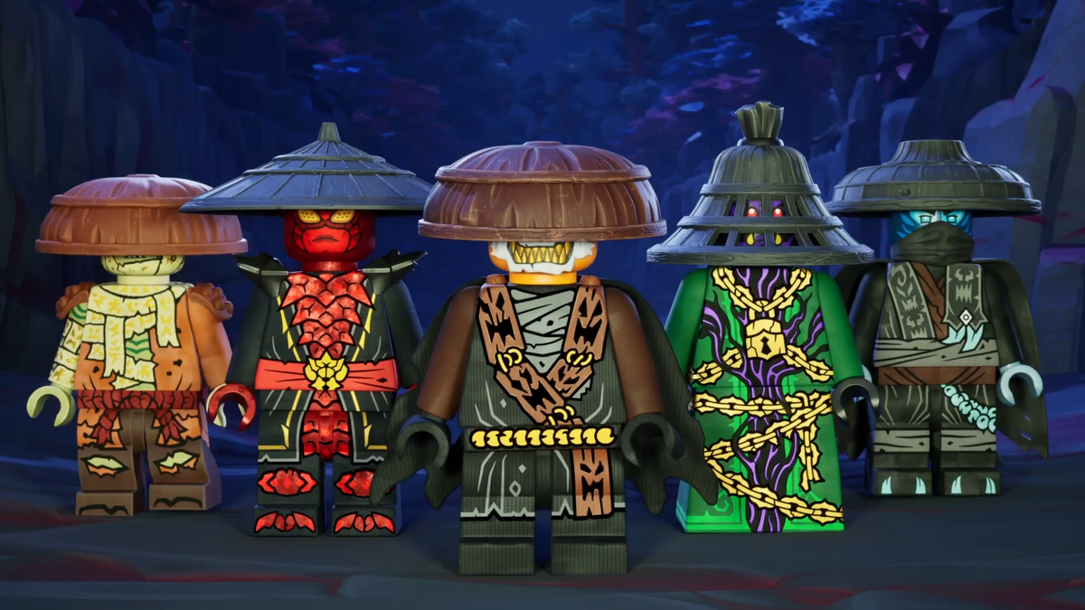 Verbannte Fünf Lego Ninjago Wiki Fandom