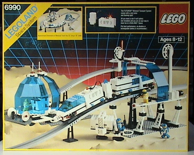 6990 Monorail Transport System | LEGO Space Wiki | Fandom