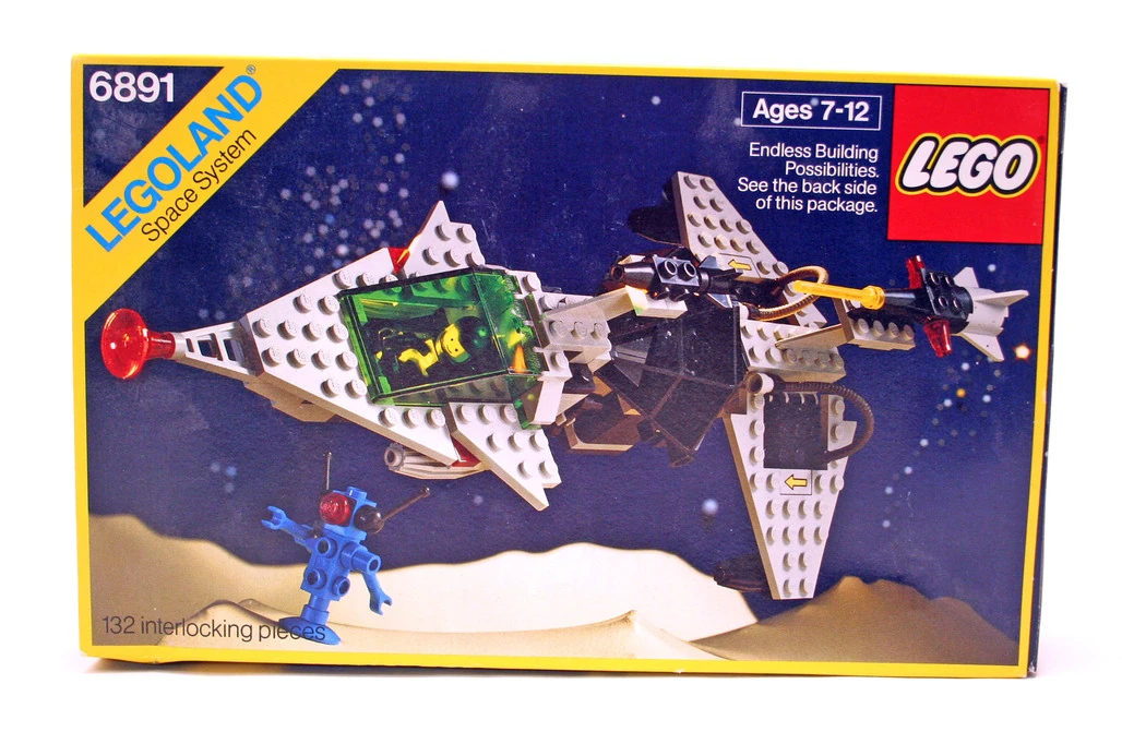 6891 Gamma-V Laser Craft | LEGO Space Wiki | Fandom