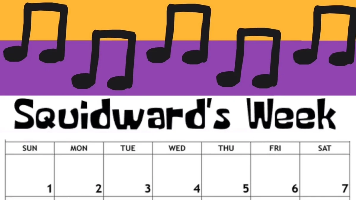 Squidward's Week | Lego SpongeBob Wiki | Fandom