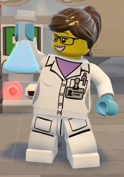 Girl Scientist Lego