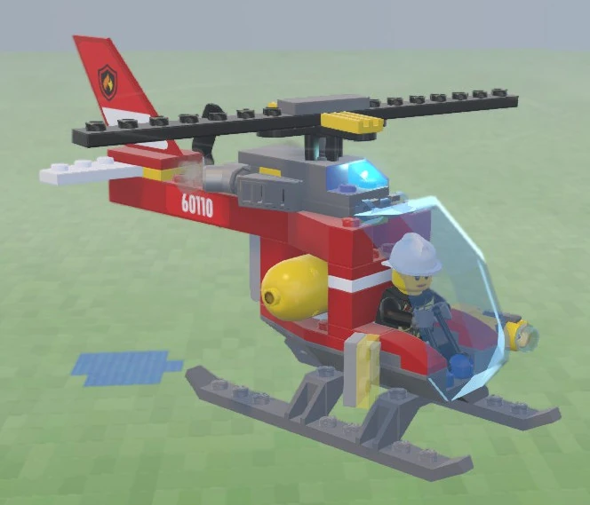 Fire Helicopter | Lego Worlds Wiki | Fandom