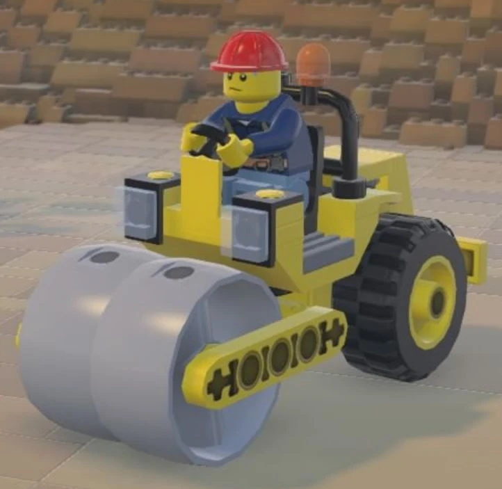 Road Roller | Lego Worlds Wiki | Fandom