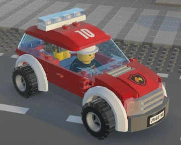 Lego Fireman Car