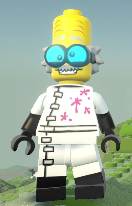 Lego Mad Scientist