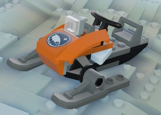 Arctic Snow Scooter | Lego Worlds Wiki | Fandom
