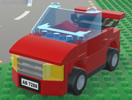 Red Sports Car | Lego Worlds Wiki | Fandom