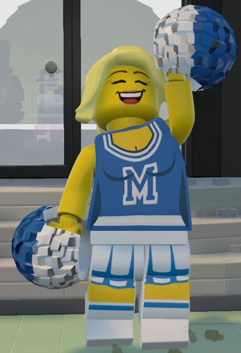 Cheerleader | Lego Worlds Wiki | Fandom