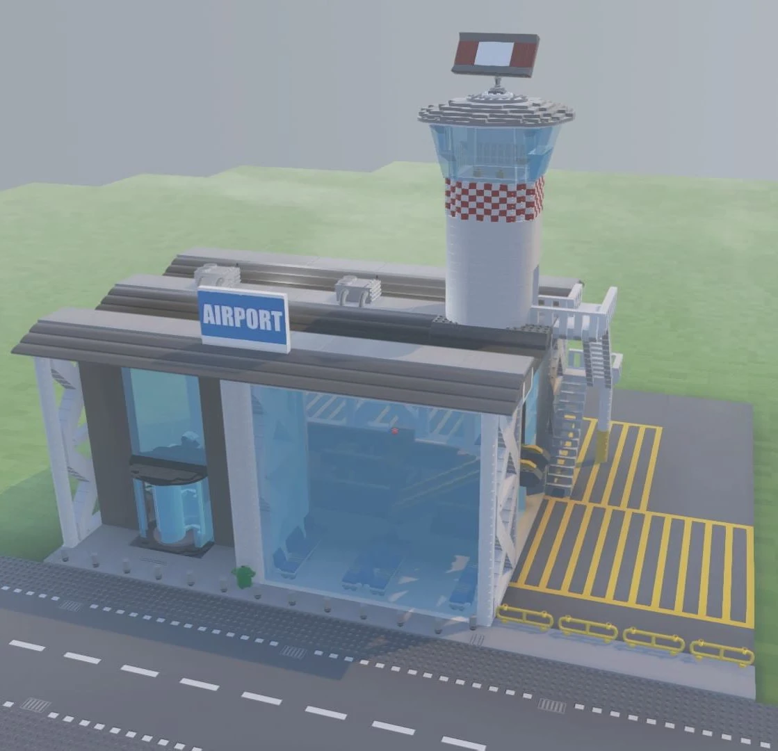 Lego Airport Terminal