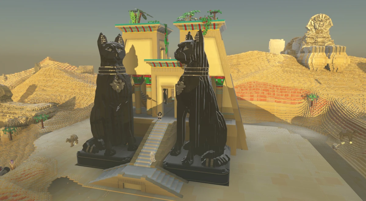 Egyptian Cat Palace | Lego Worlds Wiki | Fandom