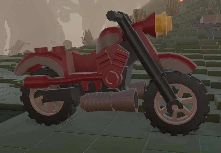 Dr. Rodney Rathbone's Motorcycle | Lego Worlds Wiki | Fandom
