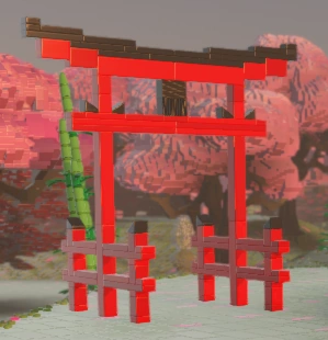 Torii Gate 2 | Lego Worlds Wiki | Fandom