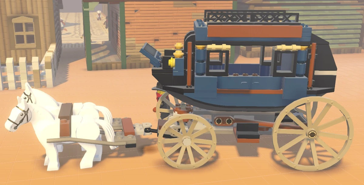 Stagecoach | Lego Worlds Wiki | Fandom