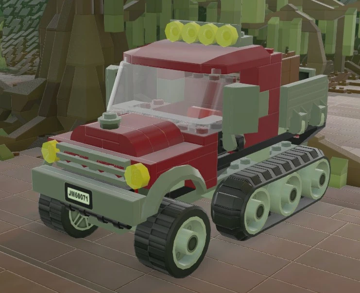 Half-Tracked Off-Roader | Lego Worlds Wiki | Fandom
