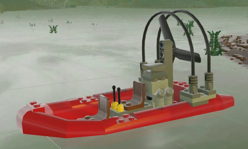 Swamp Crook's Boat | Lego Worlds Wiki | Fandom