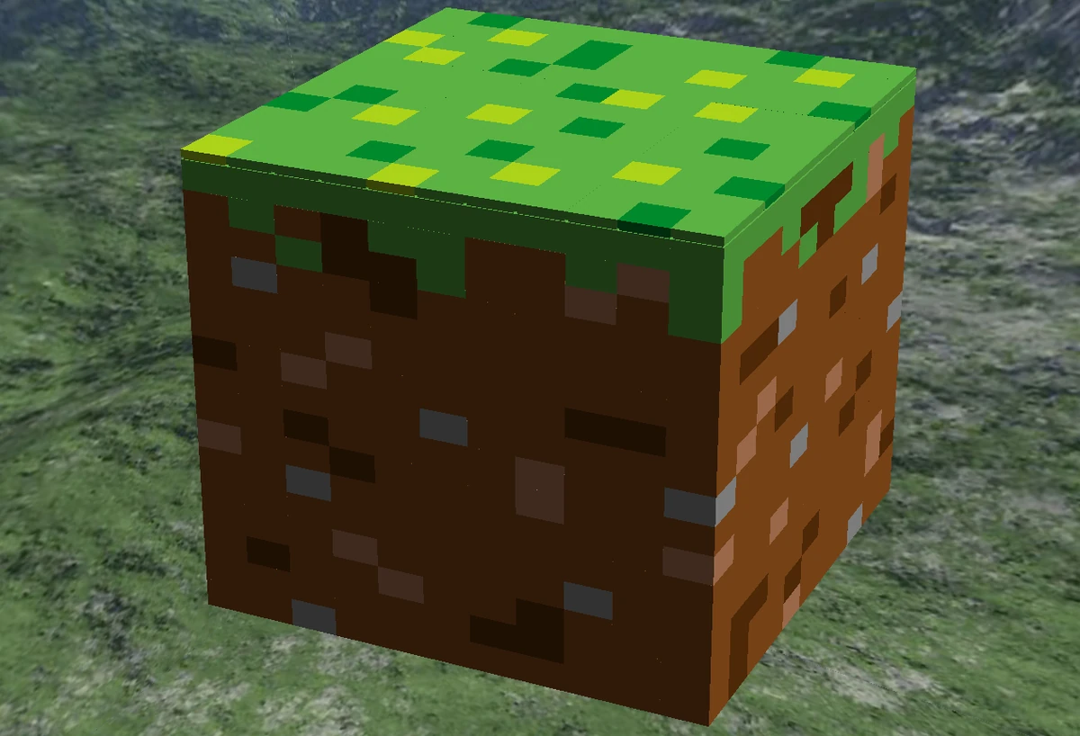 Custom:Minecraft Grass Block Ultrabuild | Brickipedia | Fandom