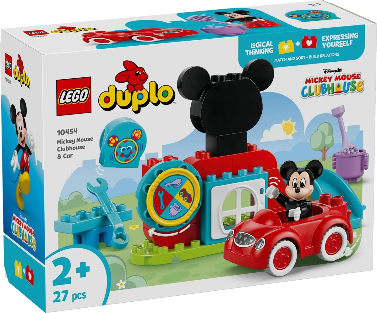 10454 Mickey Mouse Clubhouse & Car | Brickipedia | Fandom