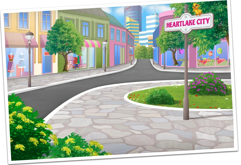 Lego Friends Heartlake City Map