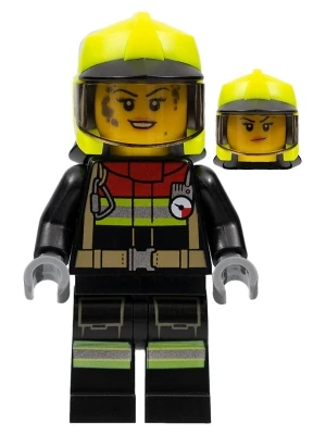 Fire Fighter (Yellow Helmet) | Brickipedia | Fandom