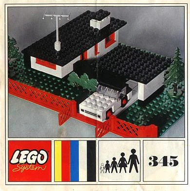 345 House with Mini Wheel Car | Brickipedia | Fandom