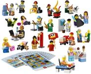 45022 Community Minifigure Set | Brickipedia | Fandom