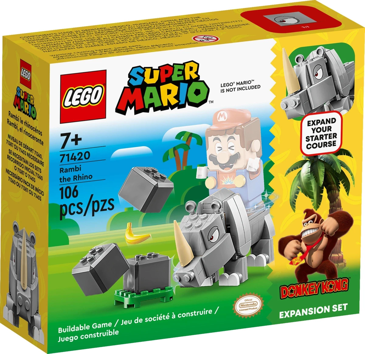 71420 Rambi the Rhino Expansion Set | Brickipedia | Fandom