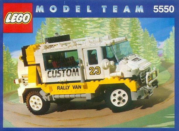 5550 Custom Rally Van | Brickipedia | Fandom