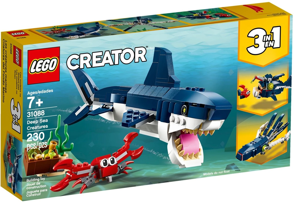 31088 Deep Sea Creatures | Brickipedia | Fandom