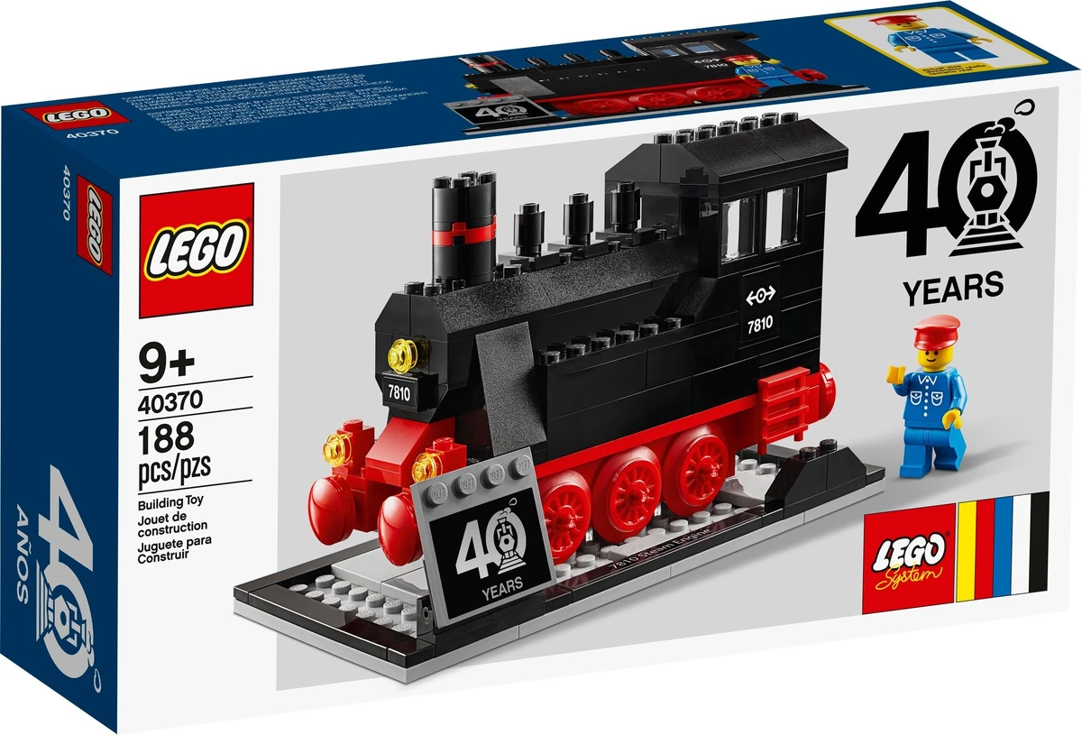 40370 LEGO Trains 40th Anniversary Set | Brickipedia | Fandom