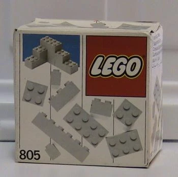 805 Grey Bricks | Brickipedia | Fandom