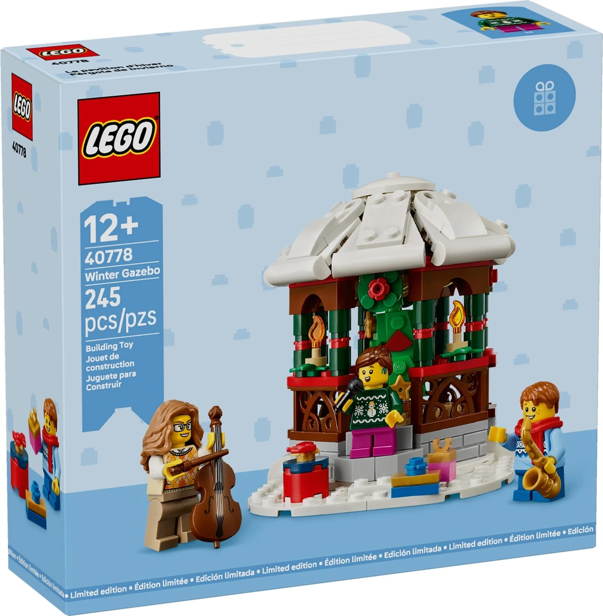 40778 Winter Gazebo | Brickipedia | Fandom