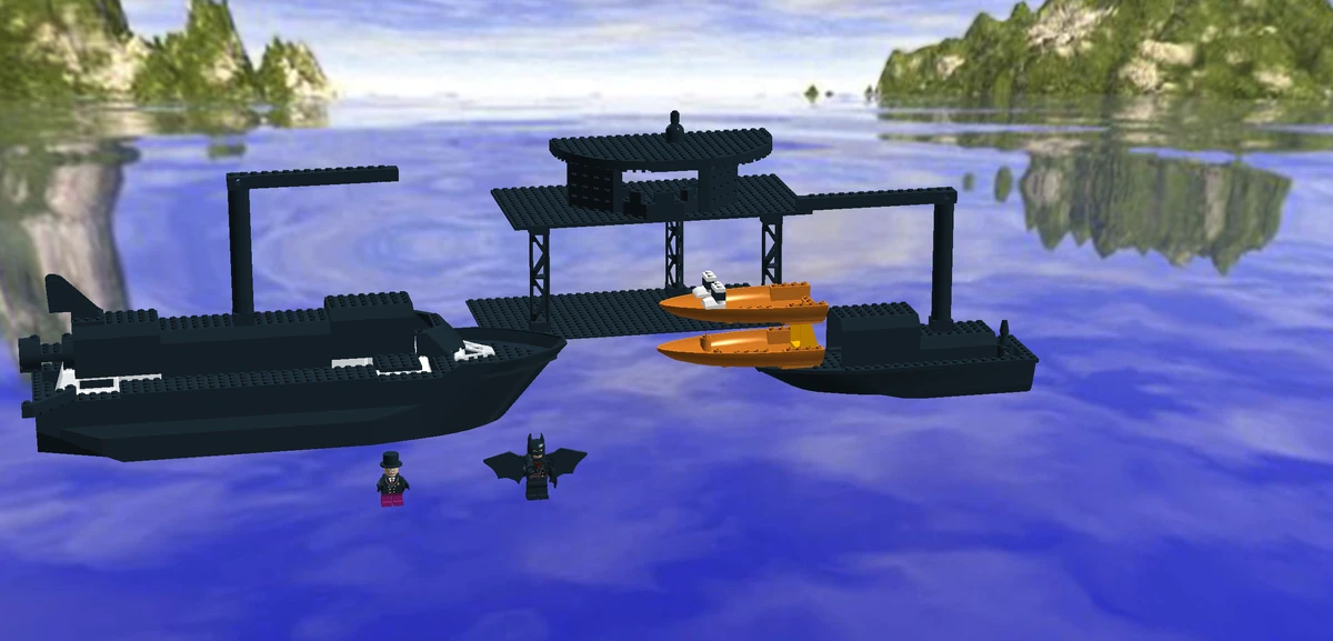 Custom:The Bat-Sub VS. the Penguin | Brickipedia | Fandom