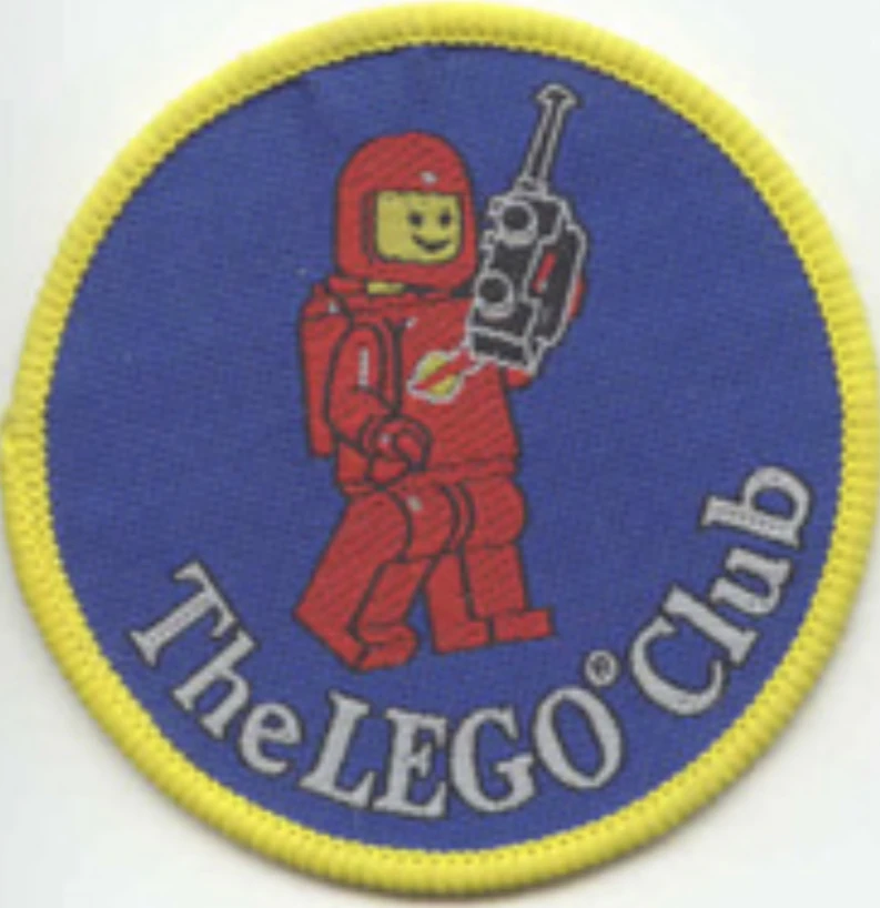 Patch03 Sew-On Cloth Round, The LEGO Club Classic Space Man ...